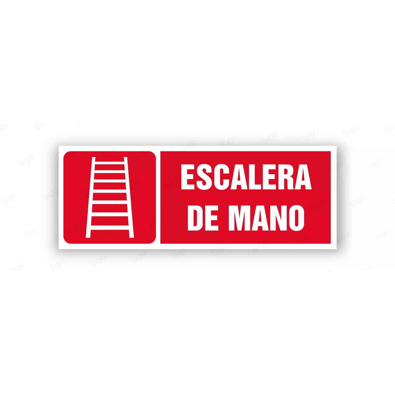 Rótulo Contra Incendios - Escalera de mano | Cod. CI- 847