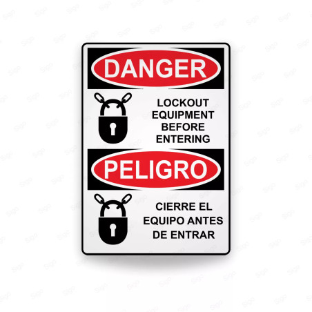 Rótulo de Peligro - Peligro |Cod. PEL - 30