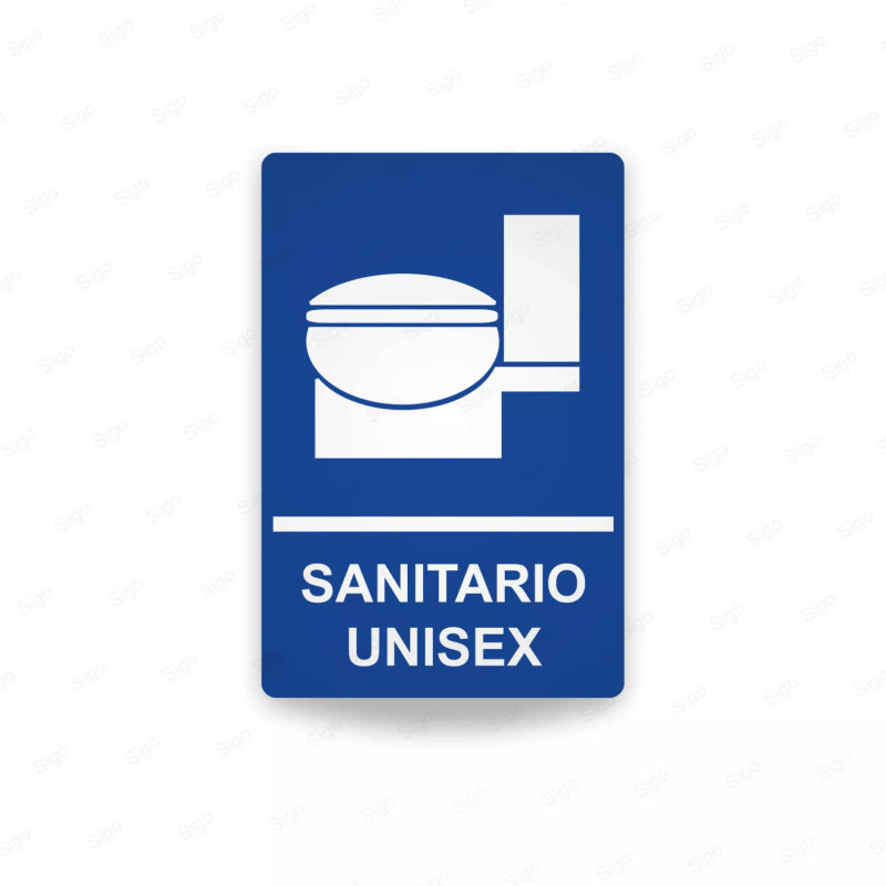Rótulos Baños - Sanitario Unisex... | SIGO