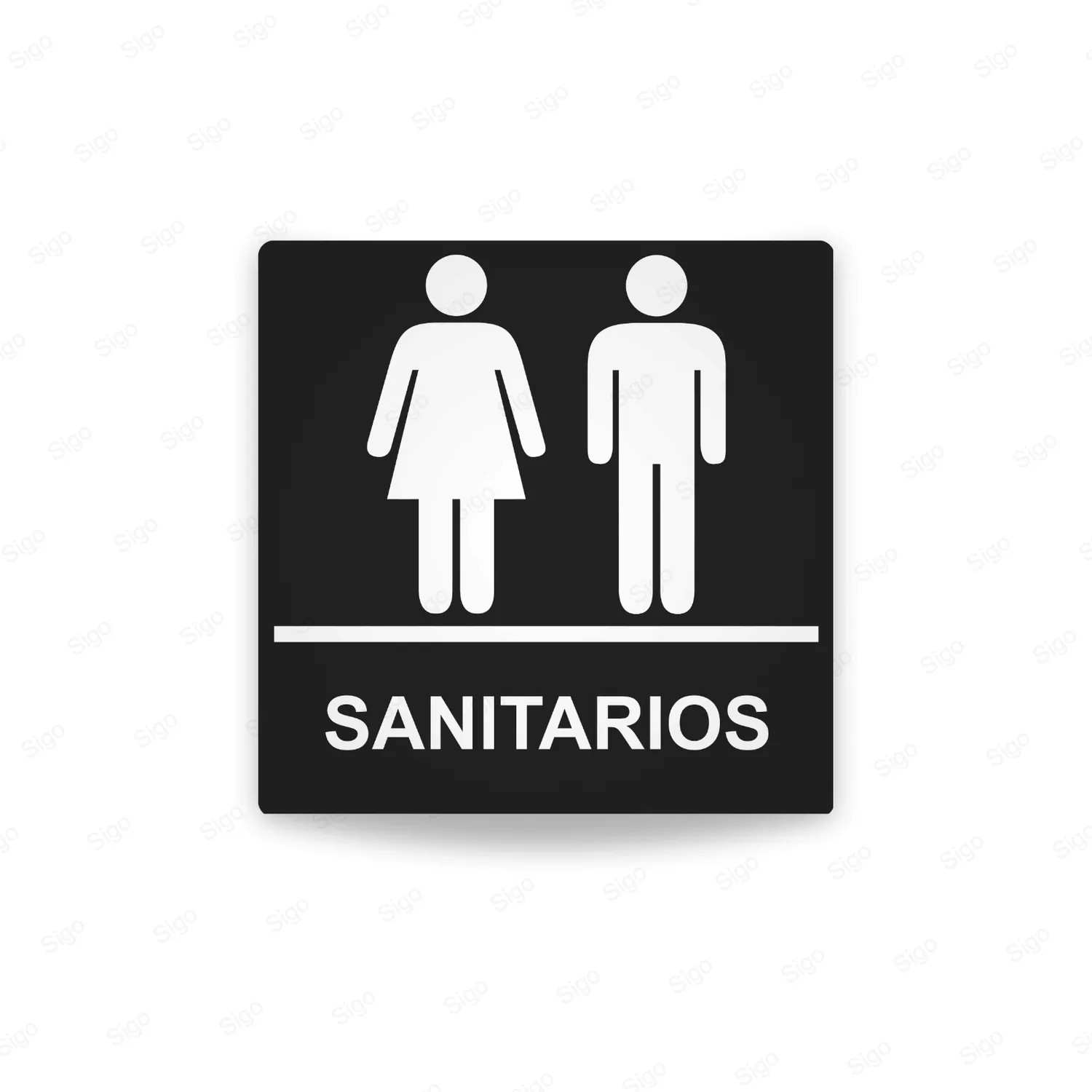 Rótulos Baños - Sanitarios | Cod. SA - 23
