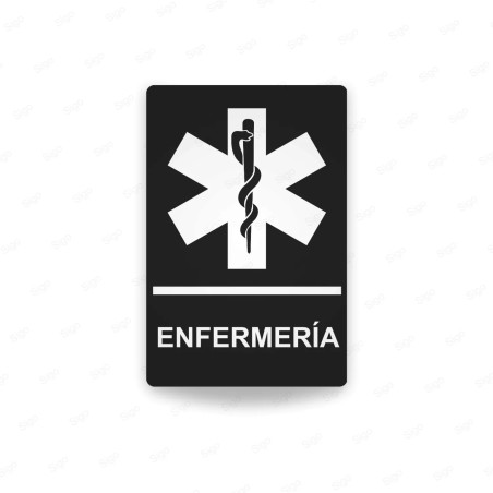 Rótulos Baños - Enfermería | Cod. SA - 73