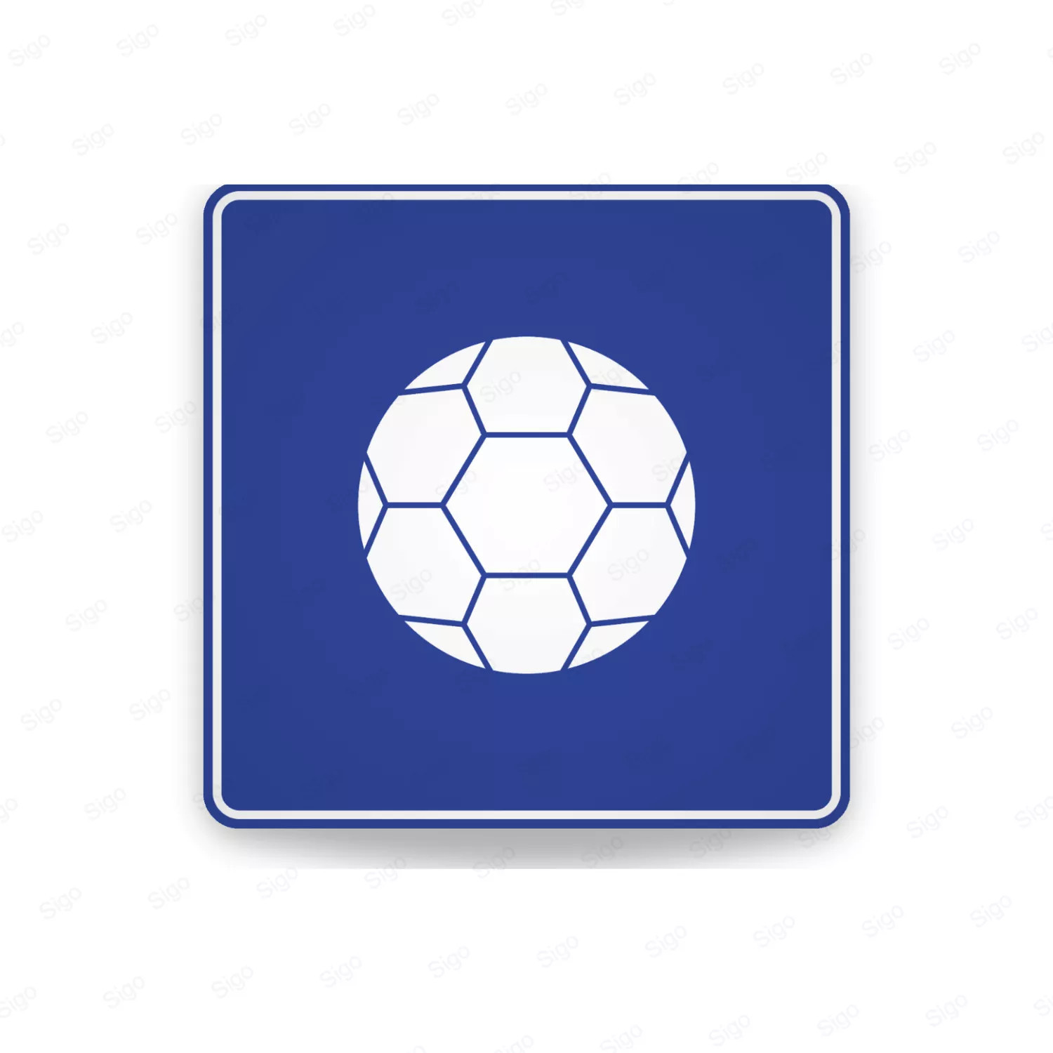 Rótulo Vial Turistico - Futbol | Cod. SIT - 28