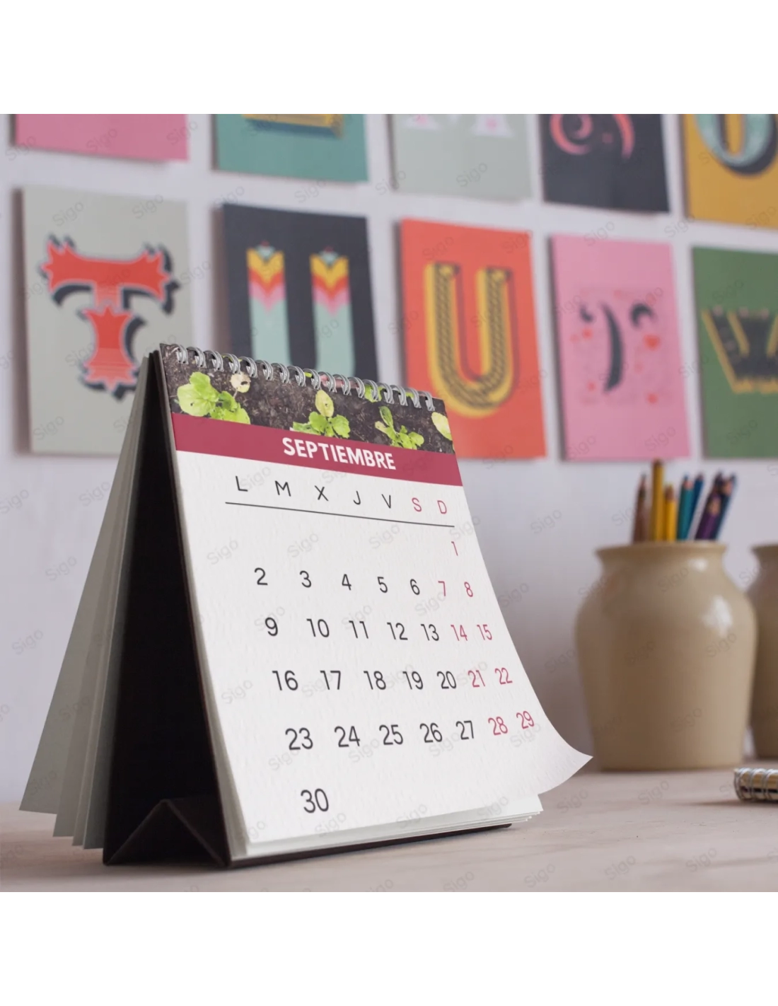 Block Calendario