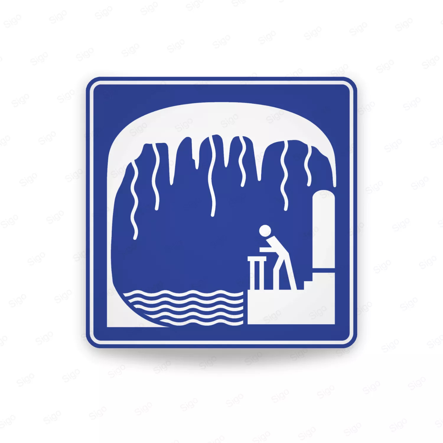 Rótulo Vial Turistico - Turísmos | Cod. SIT-57