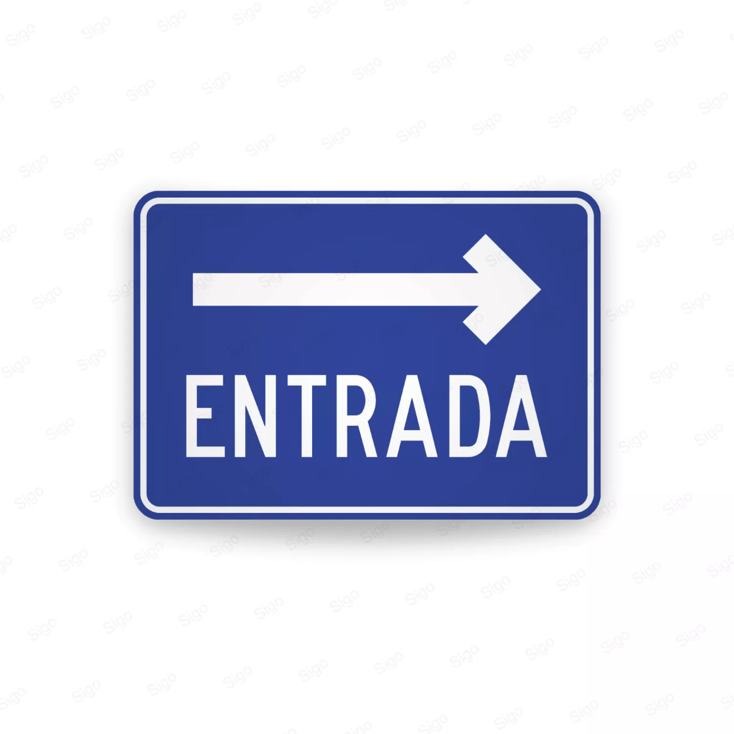 Rótulo Vial Turístico - Entrada... | SIGO