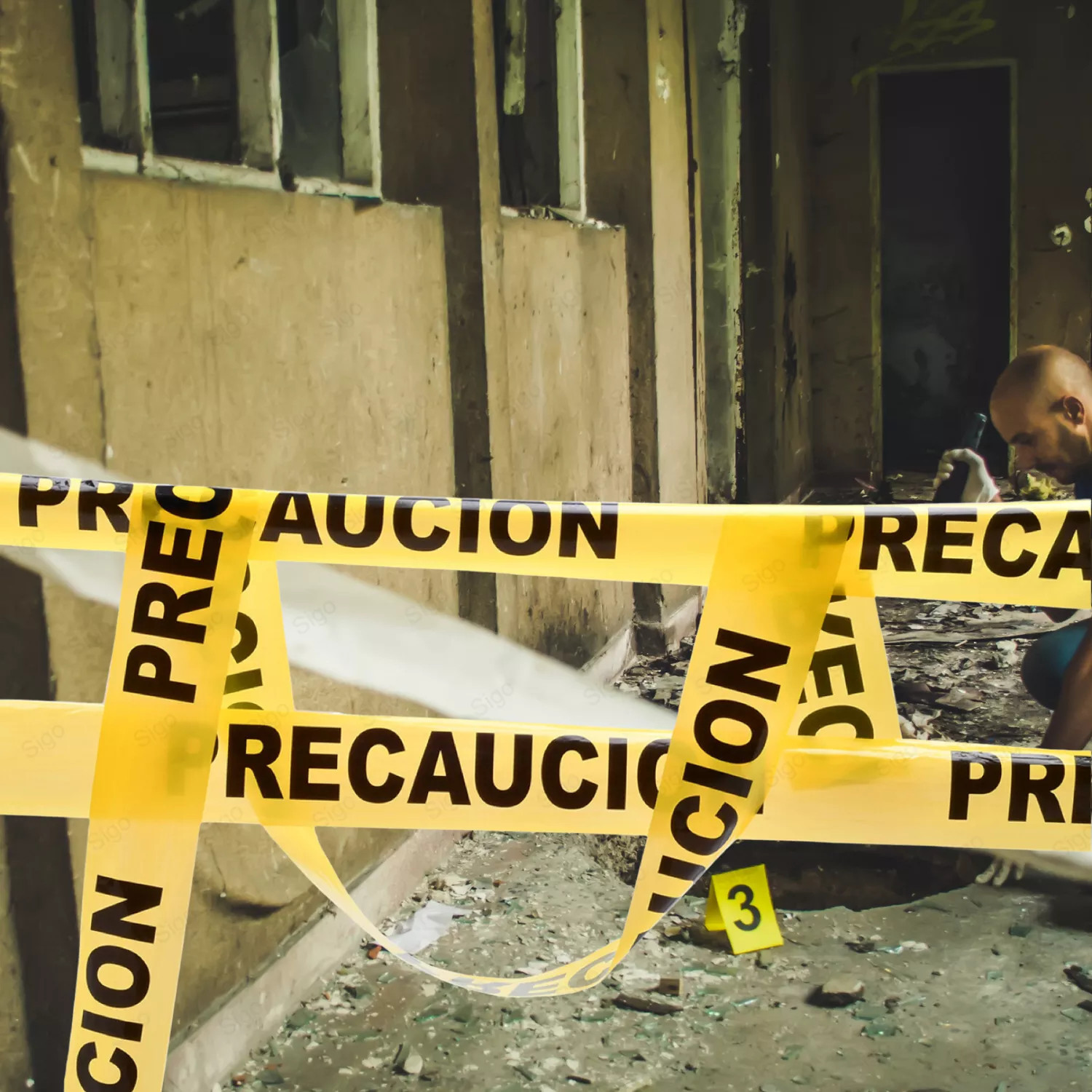 ︎ Cinta Delimitadora Amarilla "Precaución" 3" x 305 Metros | TRUPER