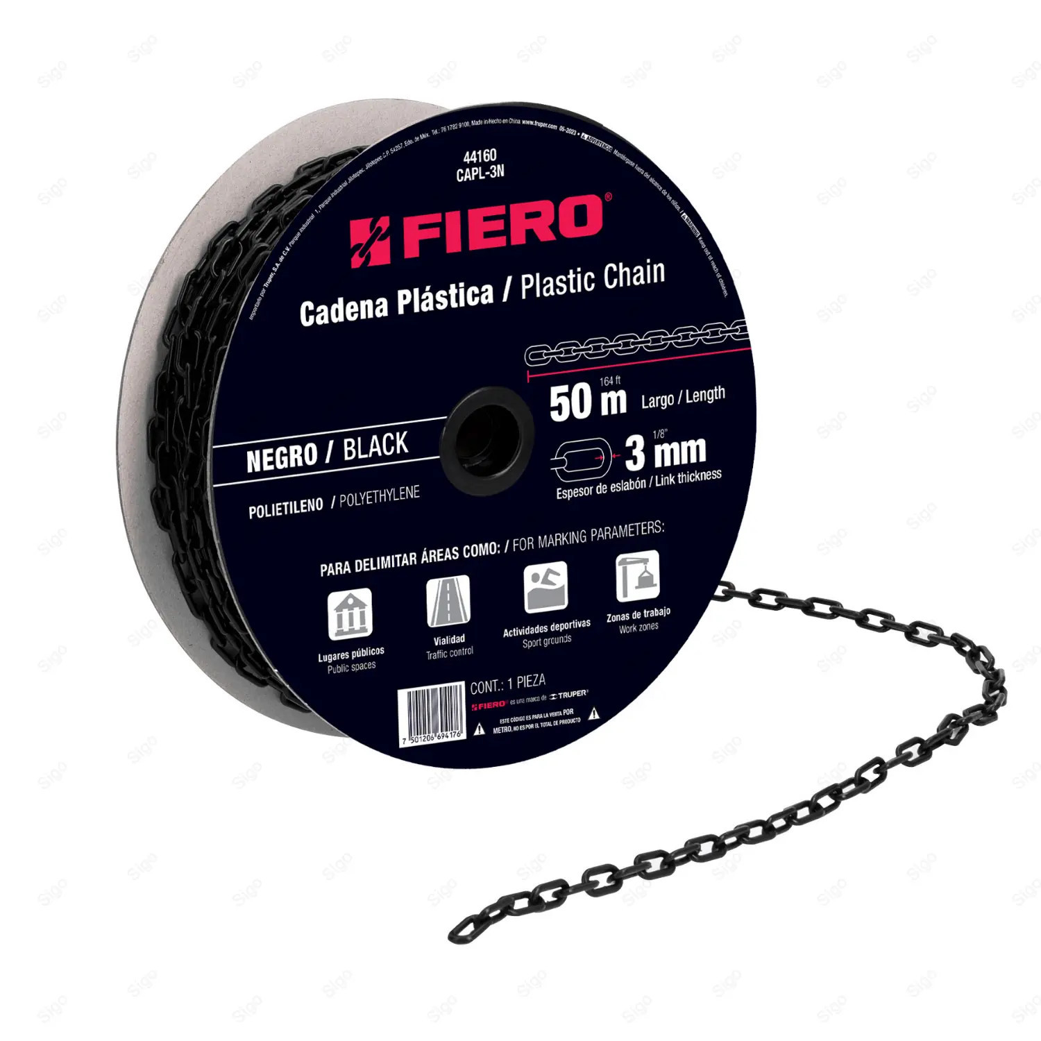 Cadenas Plásticas, Metálicas y Accesorios | SIGO