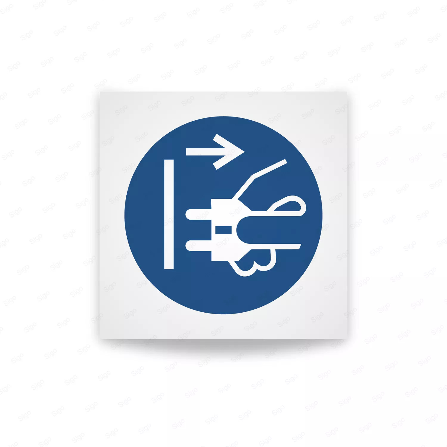 Rotulo obligacion - Desenchufe el enchufe | Cod. M006 ISO 7010