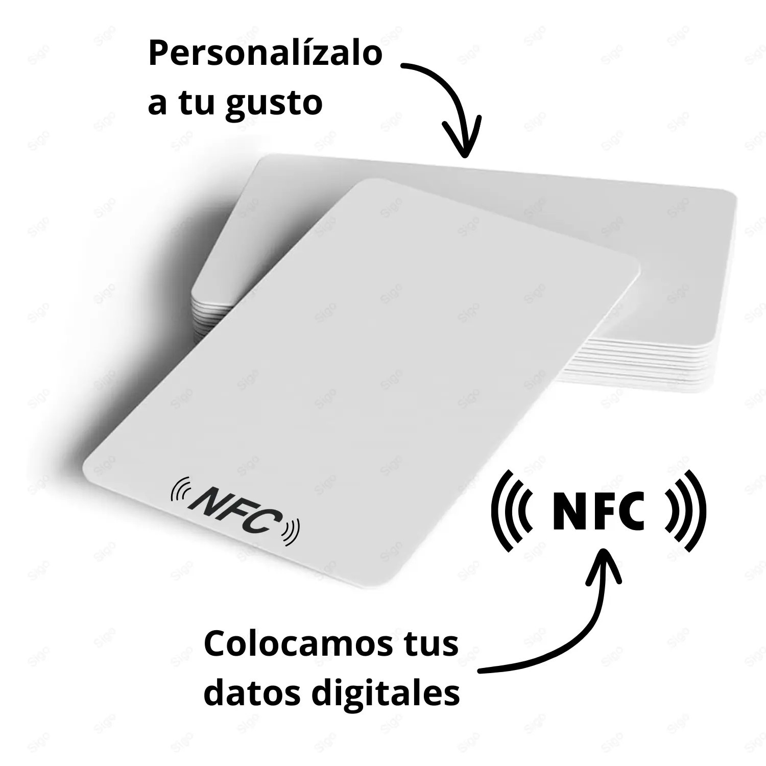Tarjetas de presentación NFC personalizadas | SIGO