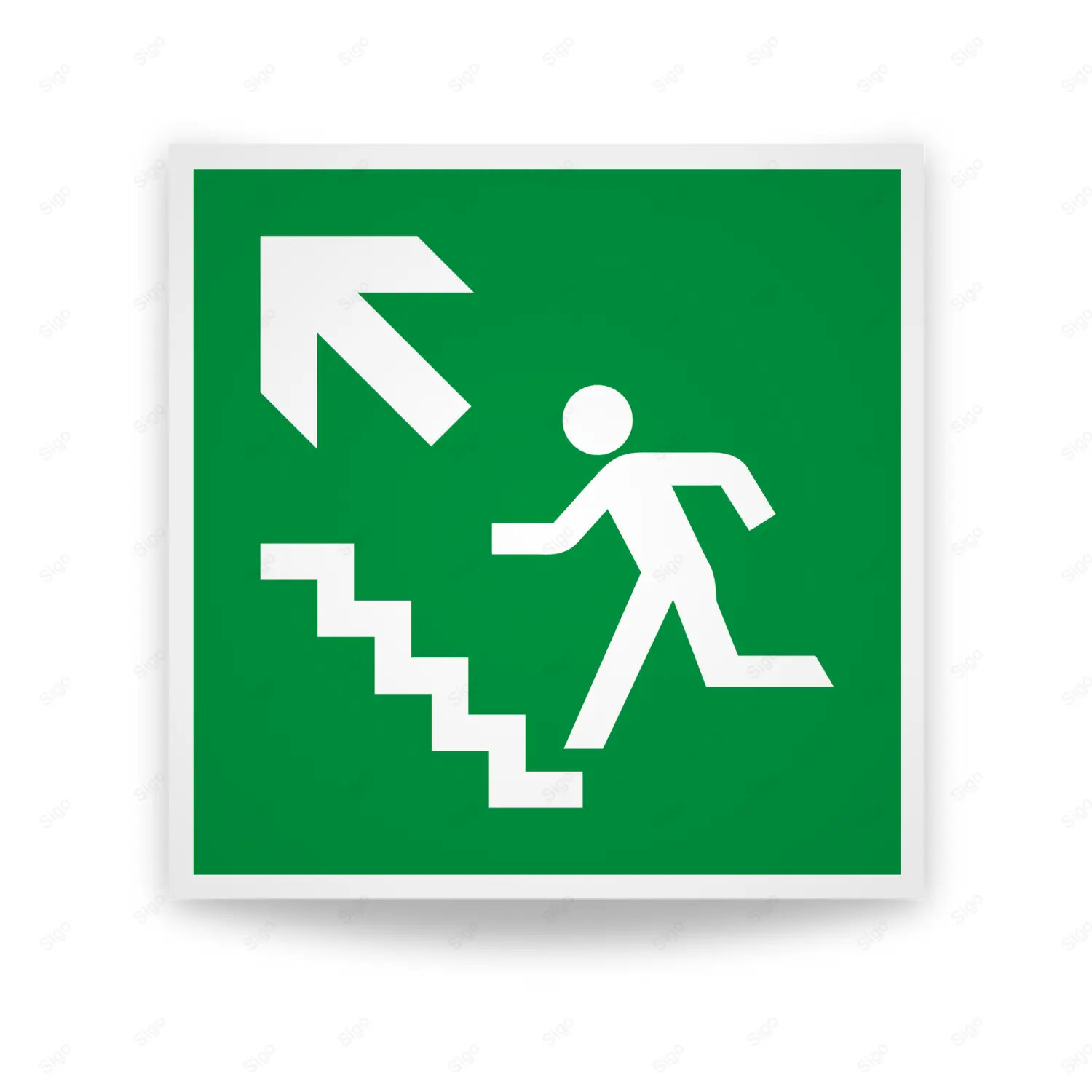 Rótulo de Ruta de Evacuación - Ruta de Evacuación | SIGO