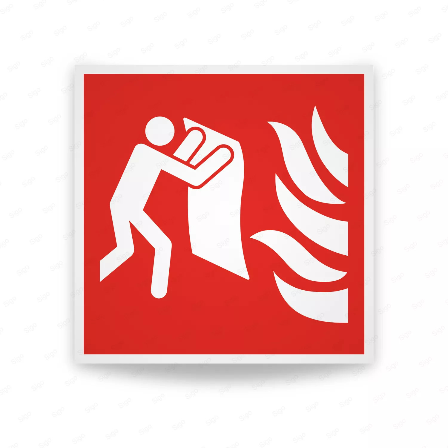 Rótulo Contra Incendios - Manta ignifuga | Cod. CI-051