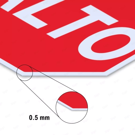 Rótulo Alto Pequeño