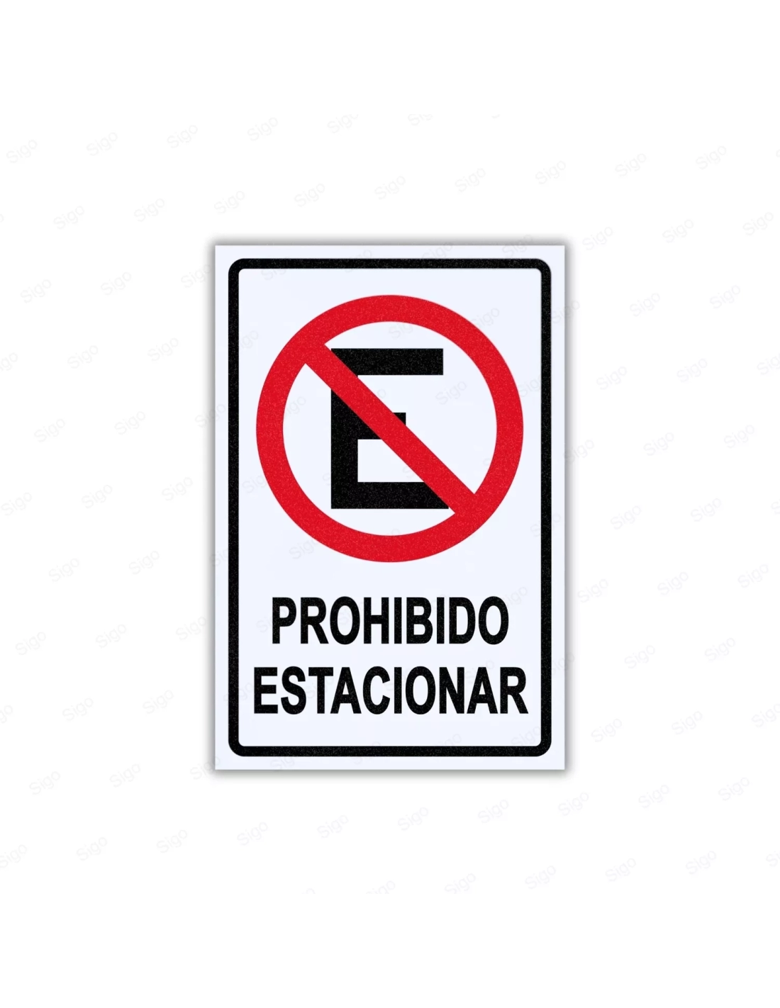 Rotulo Prohibido Estacionar