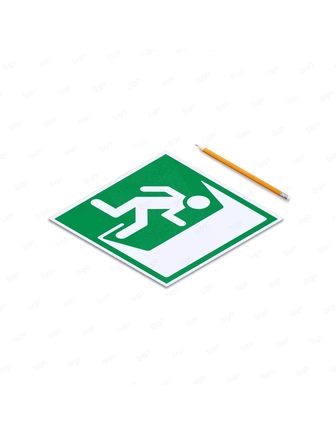Rótulo Salida de Emergencia Derecha