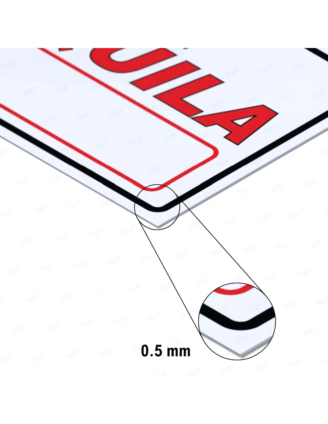 Rótulo "Se Alquila" Horizontal