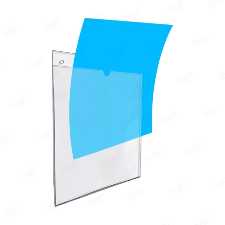 Porta Hojas Acrilico | Horizontal Oficio