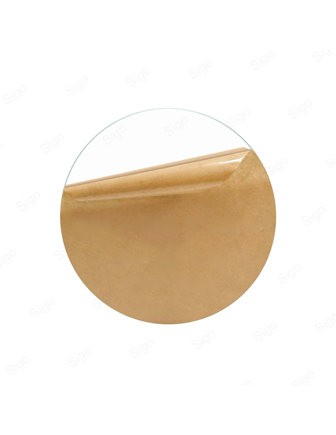 Circulo Decorativo de Acrilico | Transparente