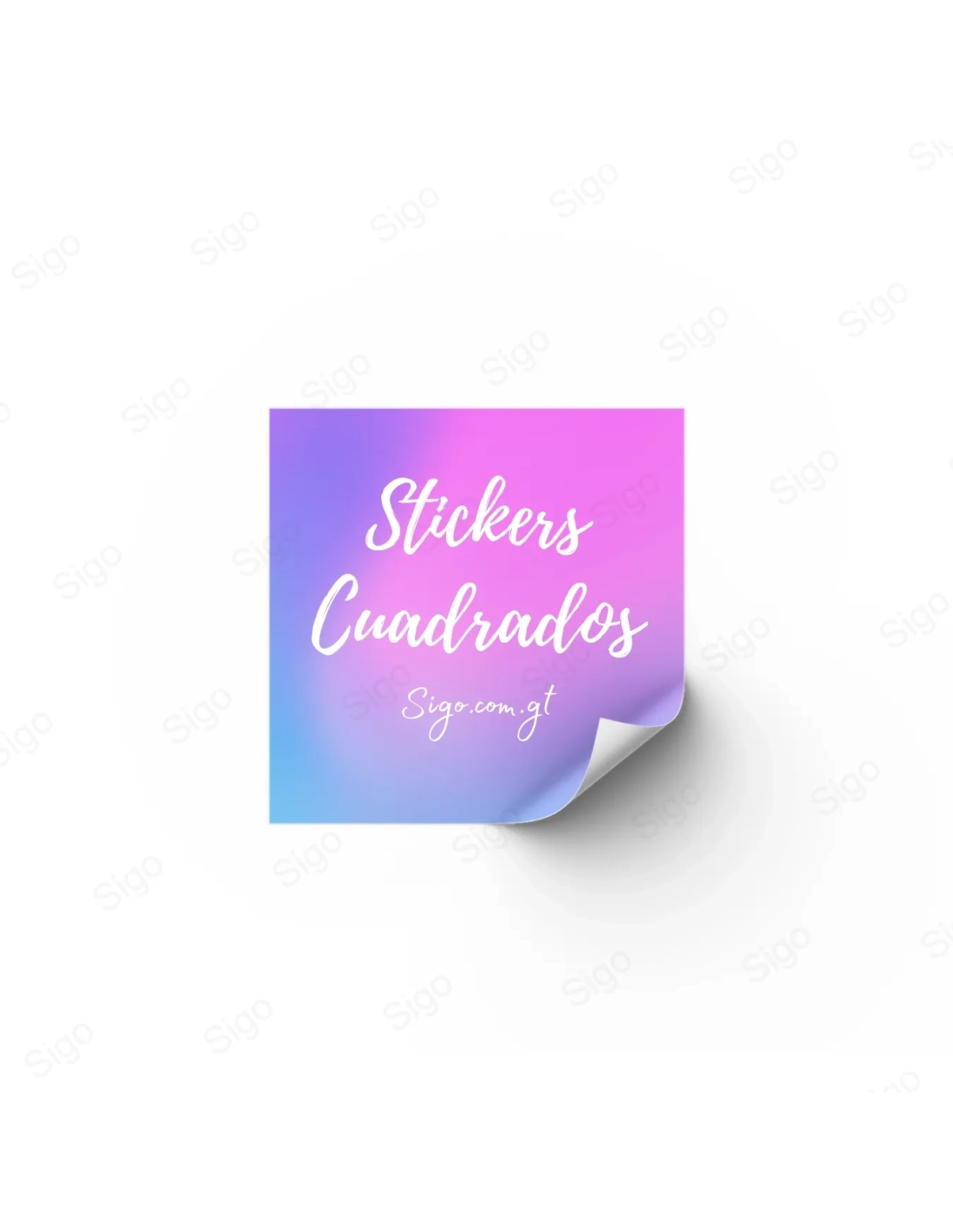 Calcomanías y Stickers Personalizados | Sigo