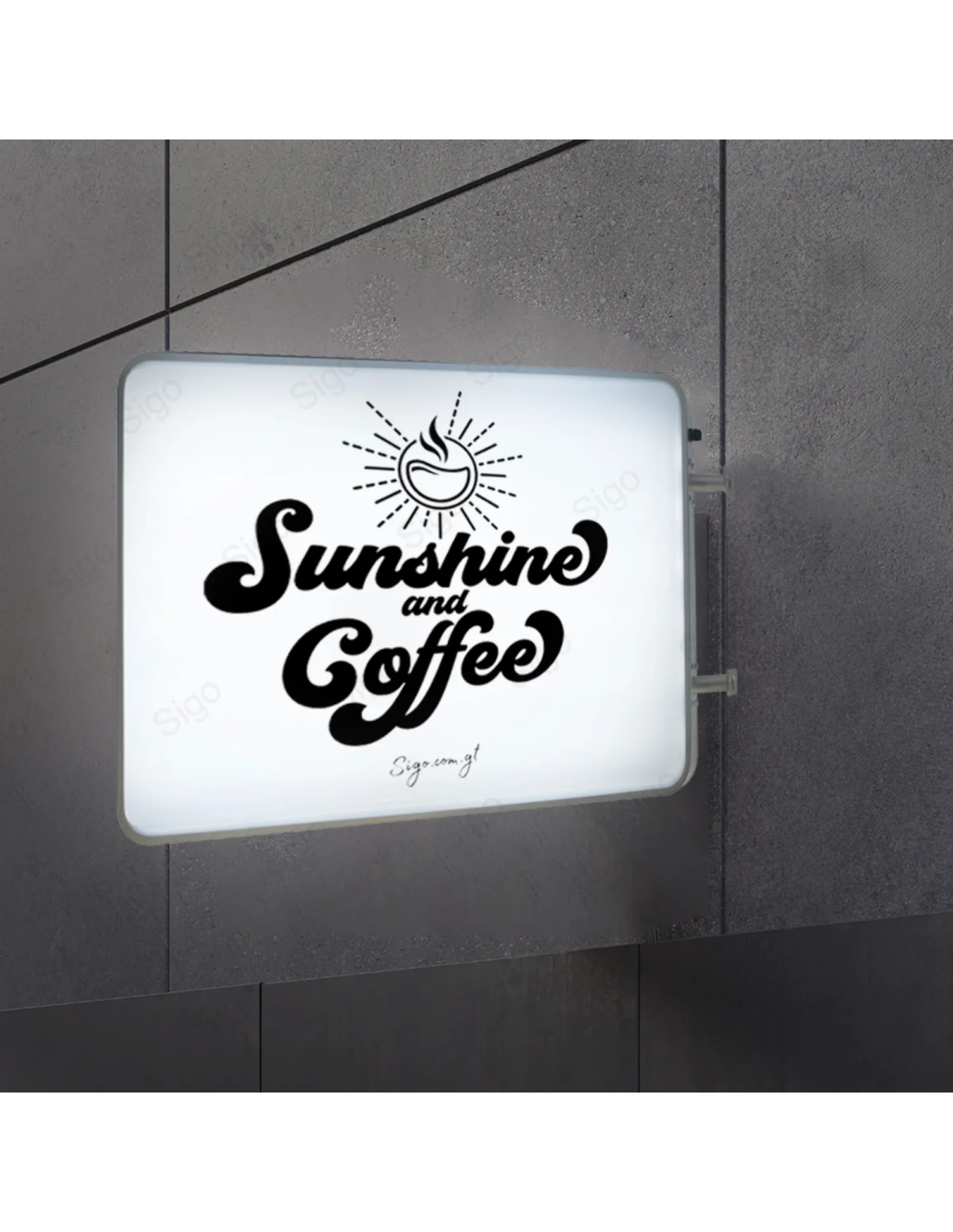 Caja de Luz Rectangular | Sigo