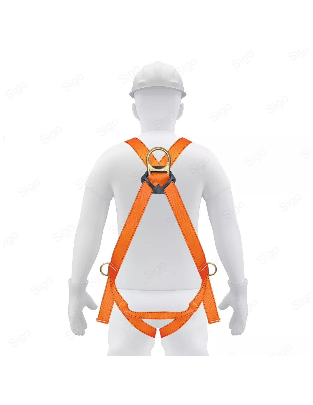 Kit Arnés de Seguridad Cuerpo Completo| 3 Puntos