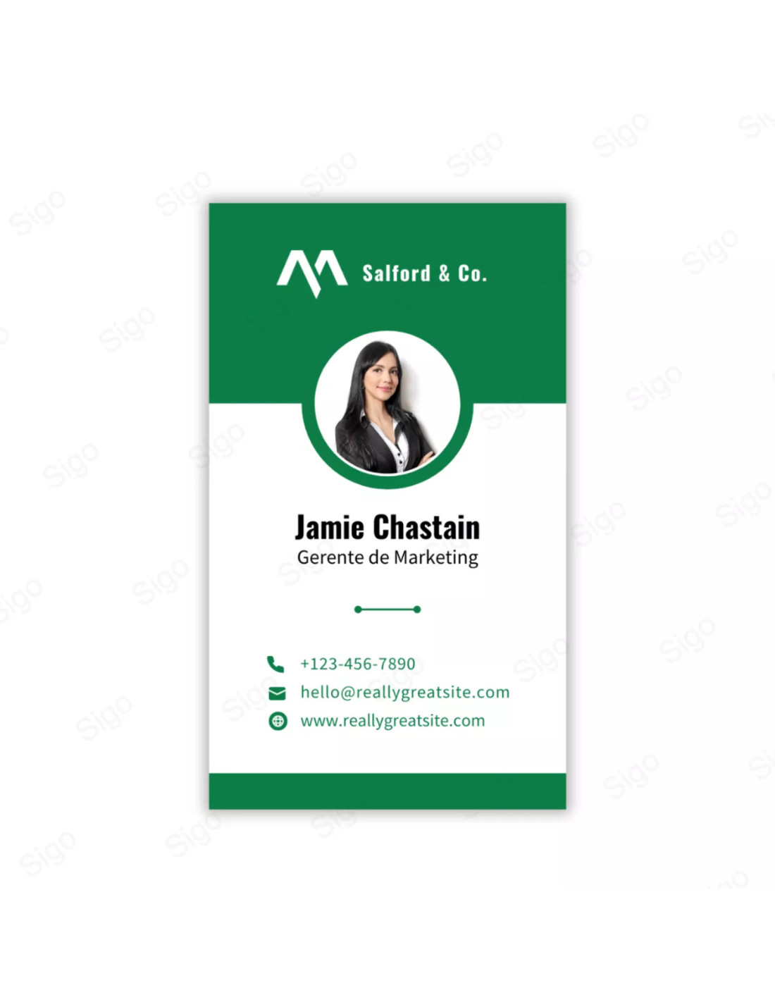 Carnet PVC para Empleados | Sigo