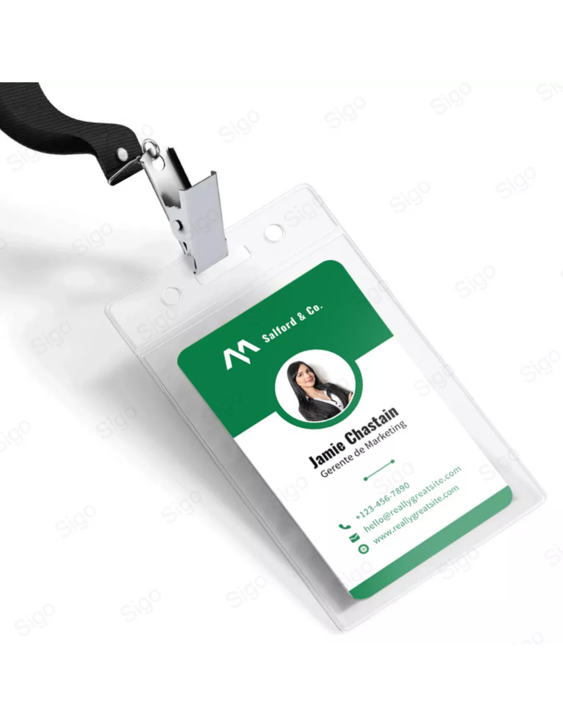 Carnet PVC para Empleados | Sigo
