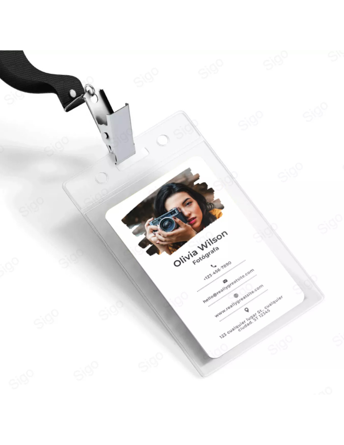 Servicio de Impresión Carnet Personalizado | Sigo