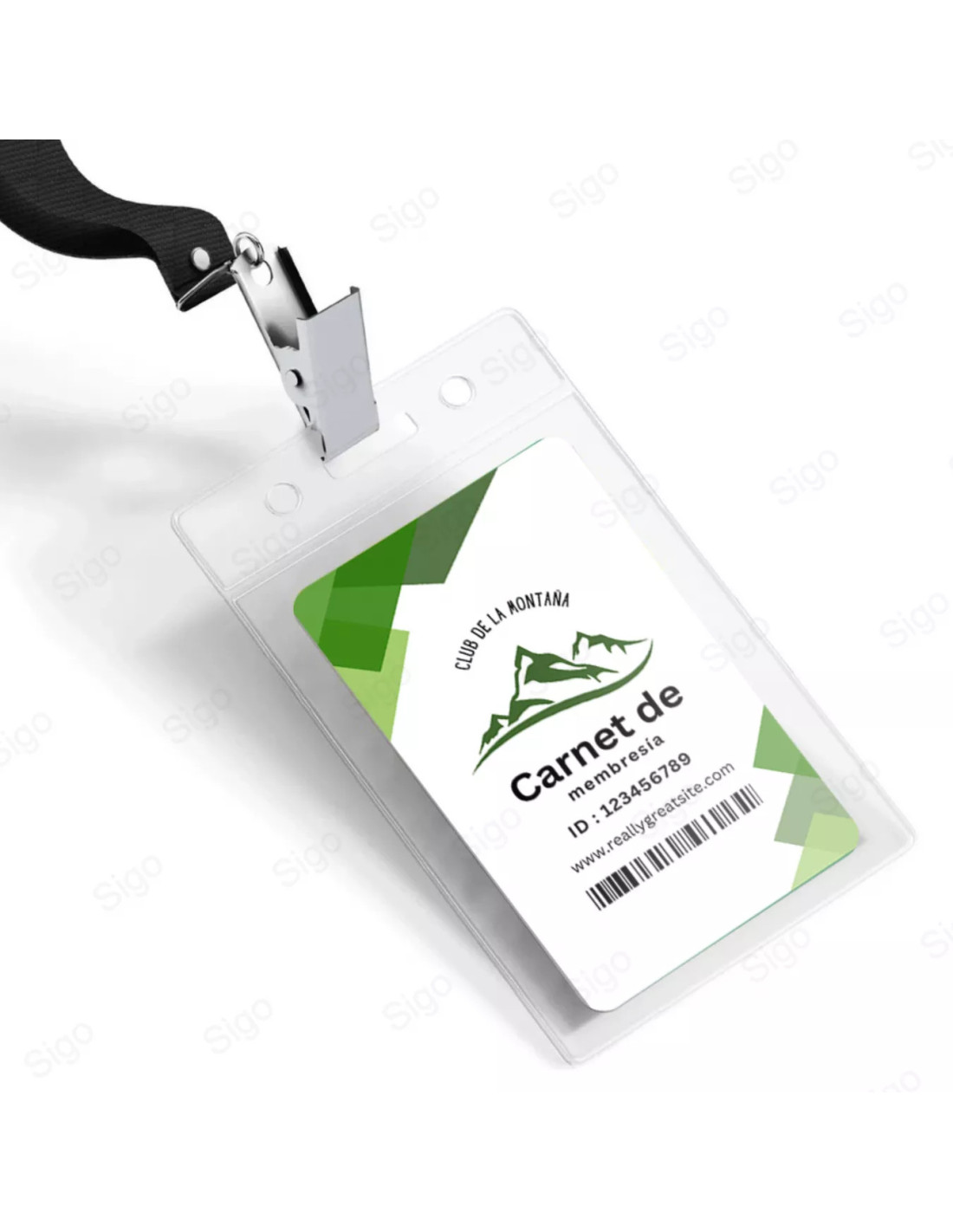 ︎ Impresión de Carnets de PVC Personalizados | SIGO