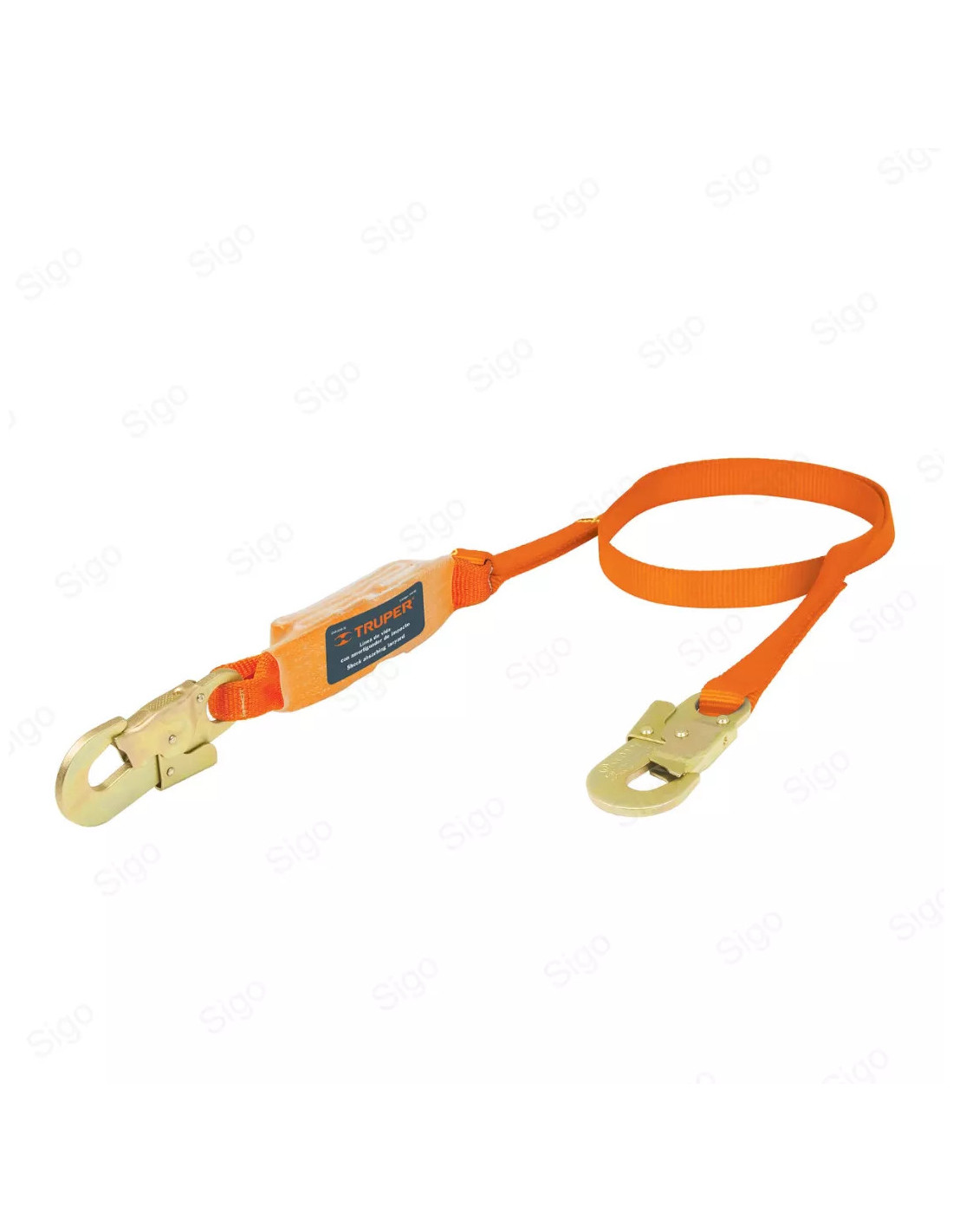 Línea de Vida con Amortiguador de Impaco | 1.8 m Cinta políéster