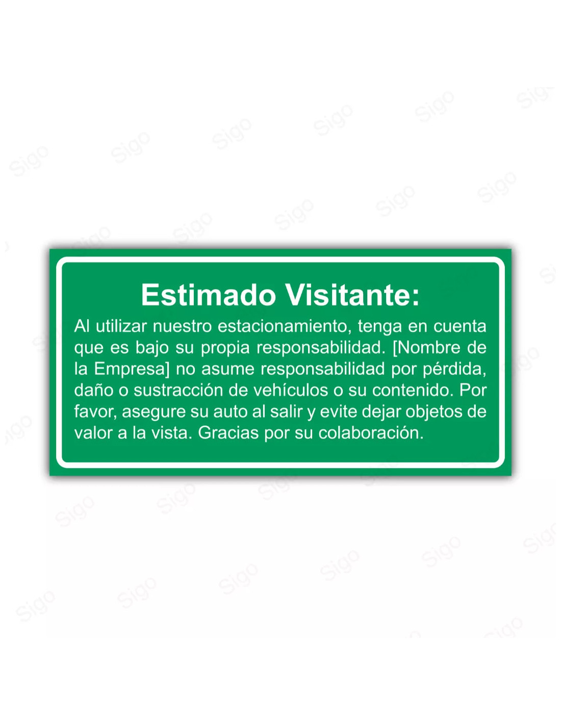 Rótulo Vial Informativo - Personalizable |Cod. VIF-15