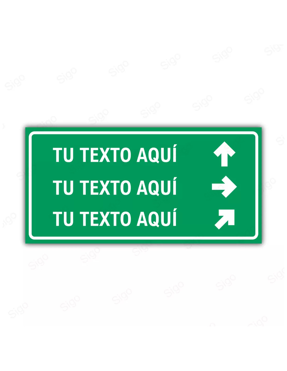 Rótulo Vial Informativo - Personalizable |Cod. VIF - 16