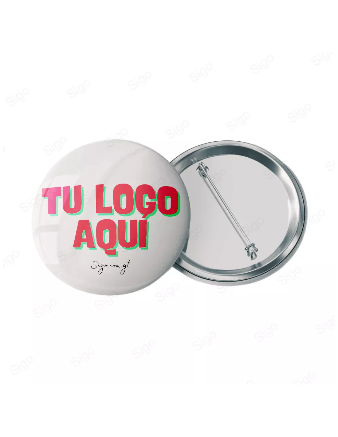 Botones Publicitarios Personalizados | Sigo