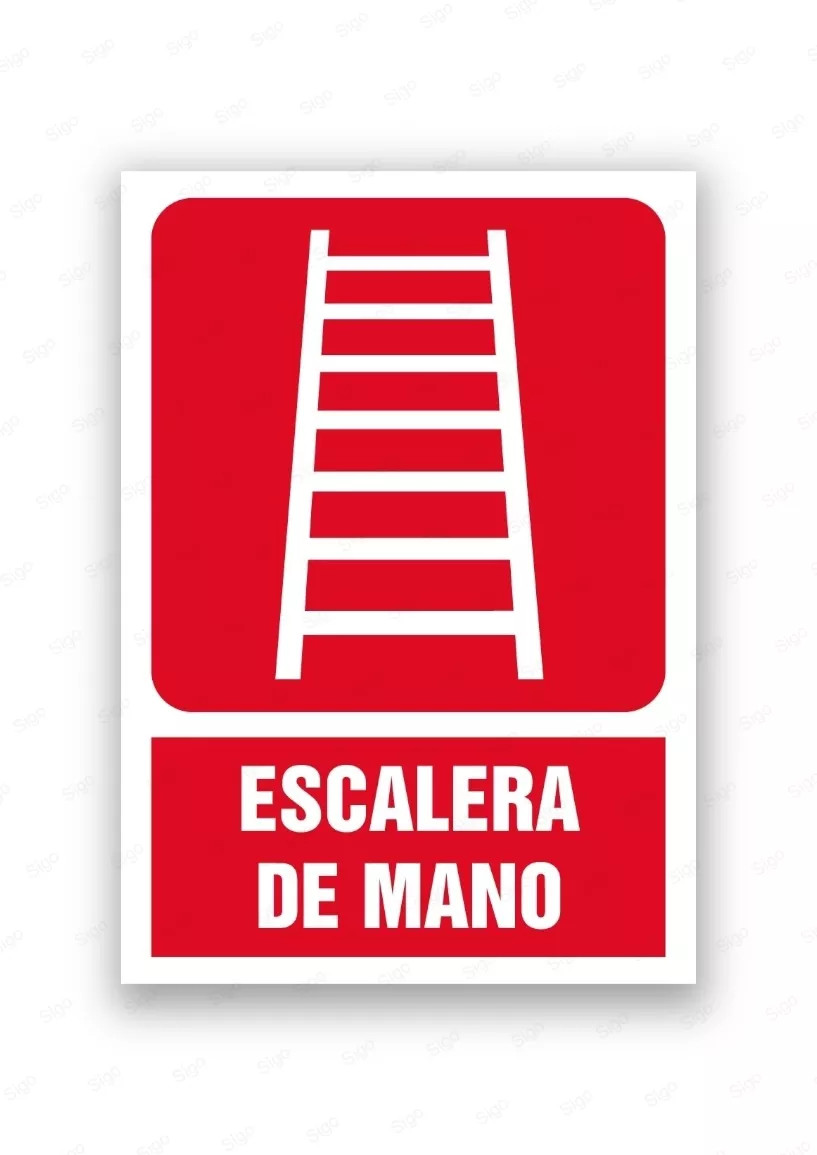 Rótulo Contra Incendios - Escalera... | SIGO