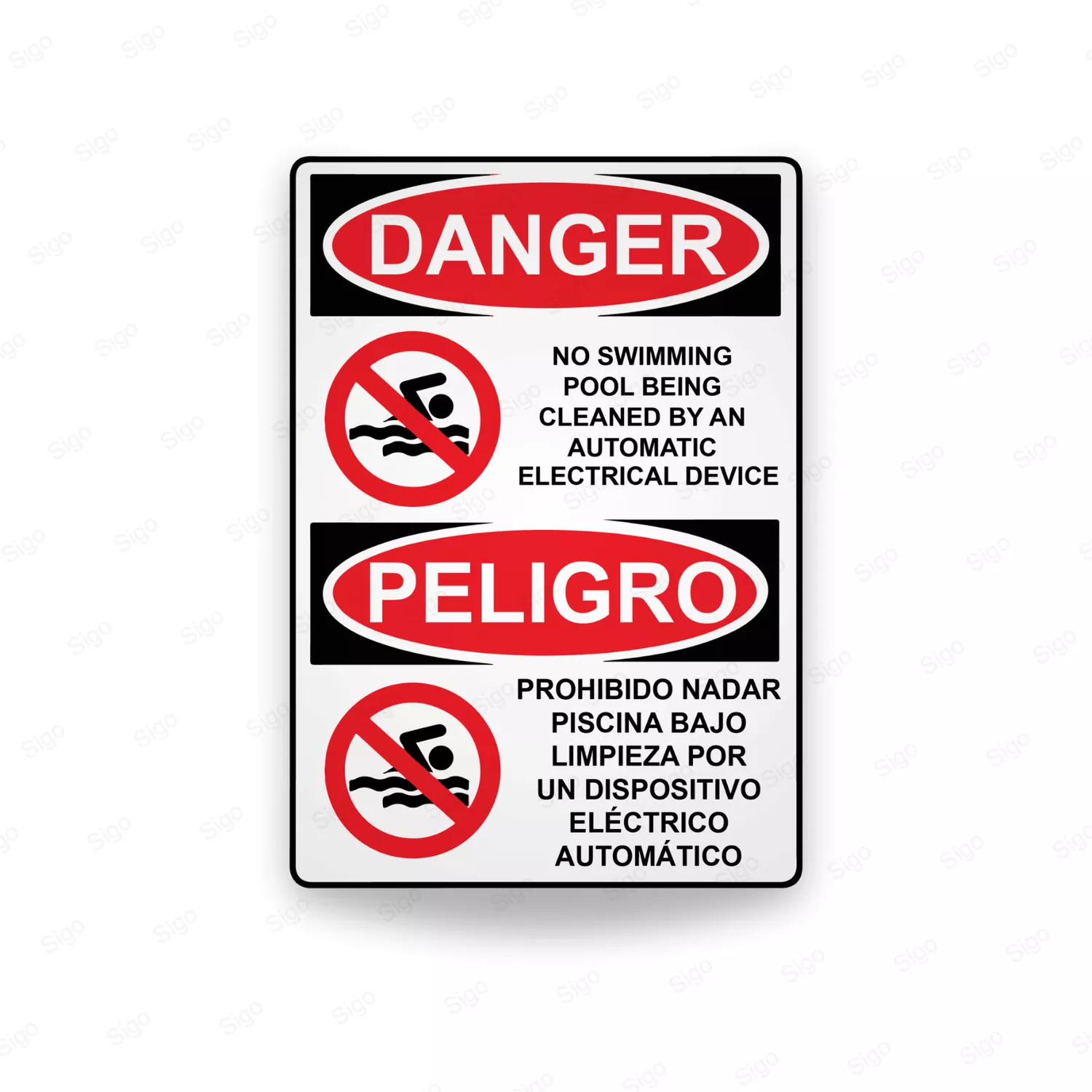 Rótulo de Peligro - Danger P... para Seguridad | SIGO