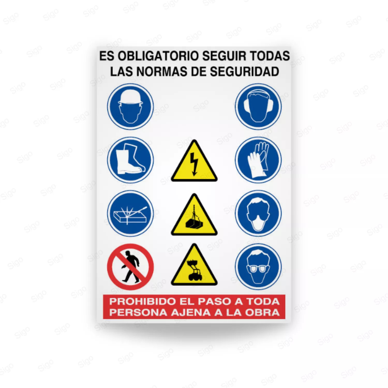 Cartelera EPP | Seguridad Industrial | SIGO