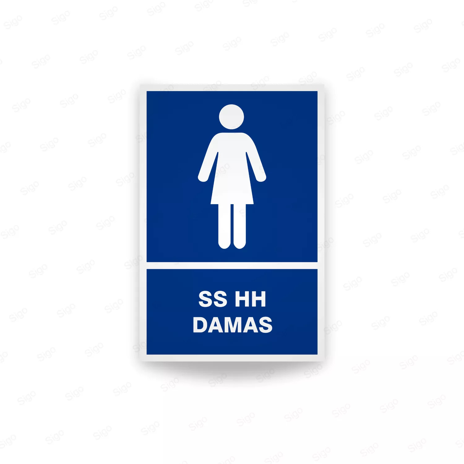 Rótulo Servicio Sanitario Damas... | SIGO