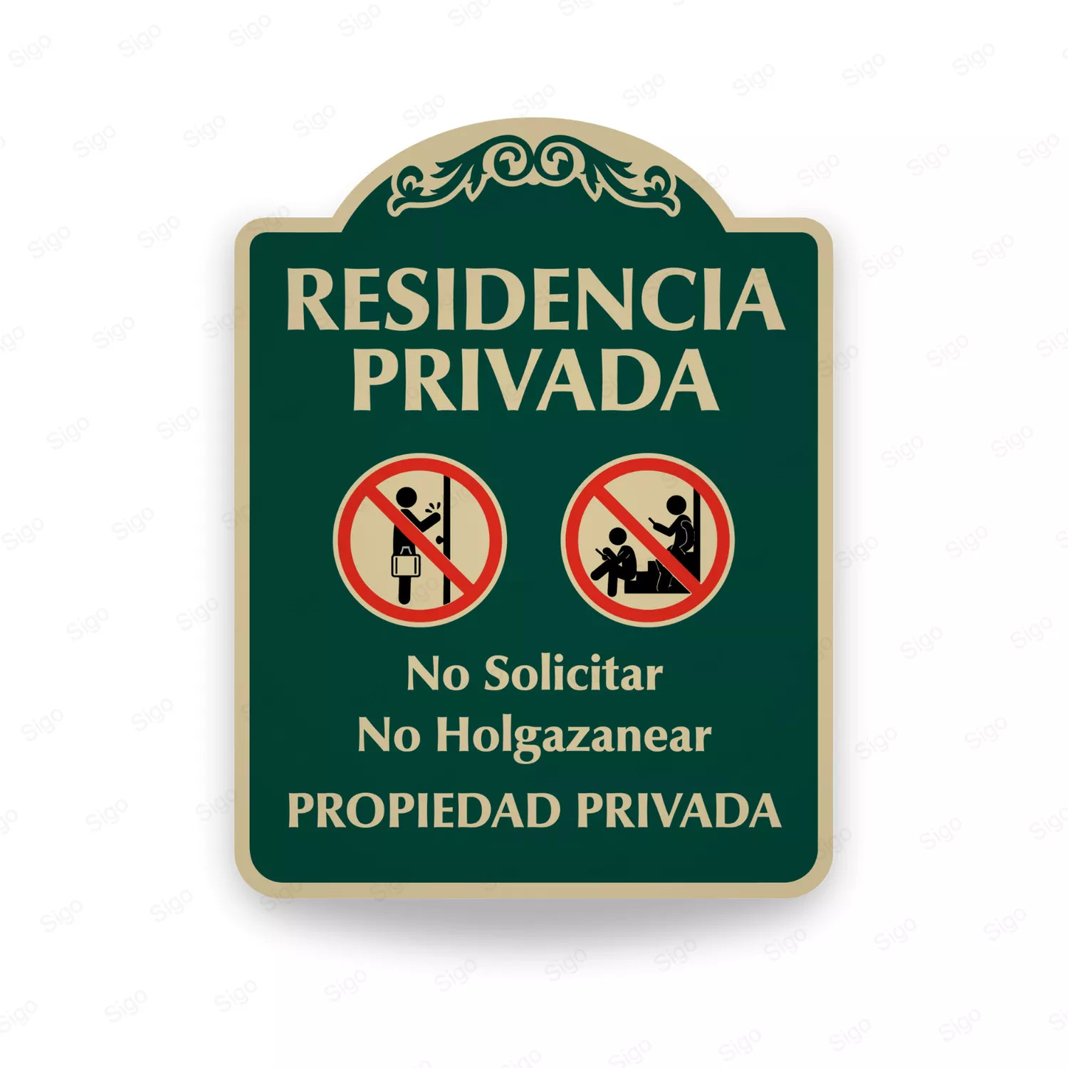 Rótulo Vial Residencial: No Solicitar... | SIGO
