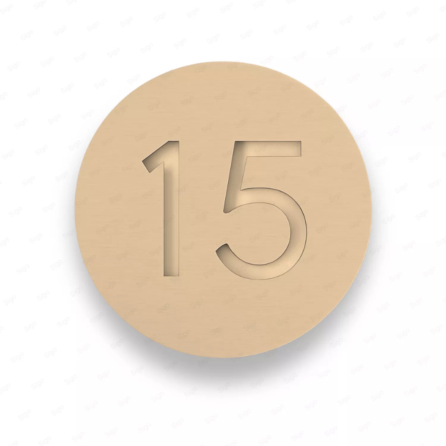 Rótulo Identificador Puerta Modelo 13 | SIGO