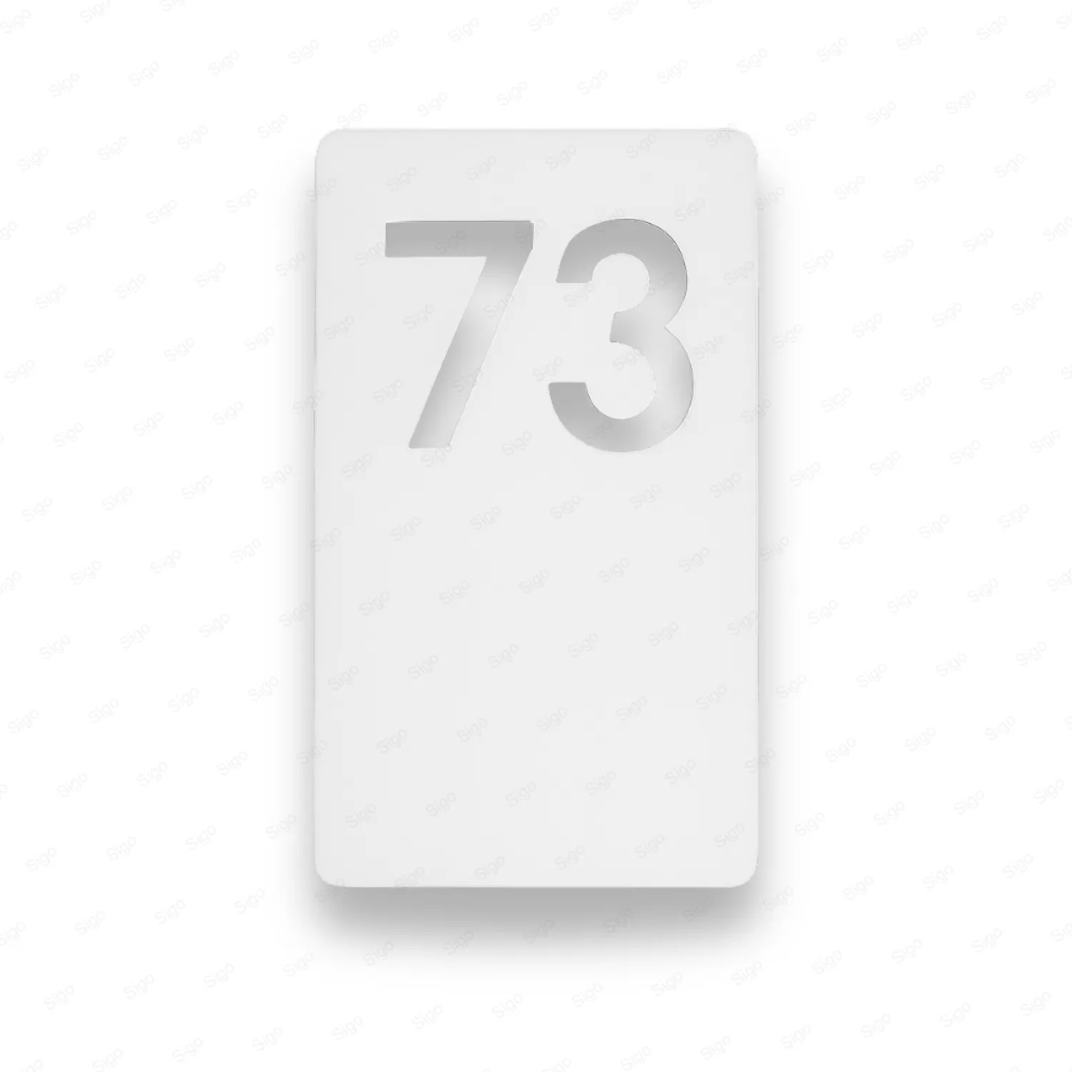 Rótulo Identif. Puerta Mod. 15 | SIGO