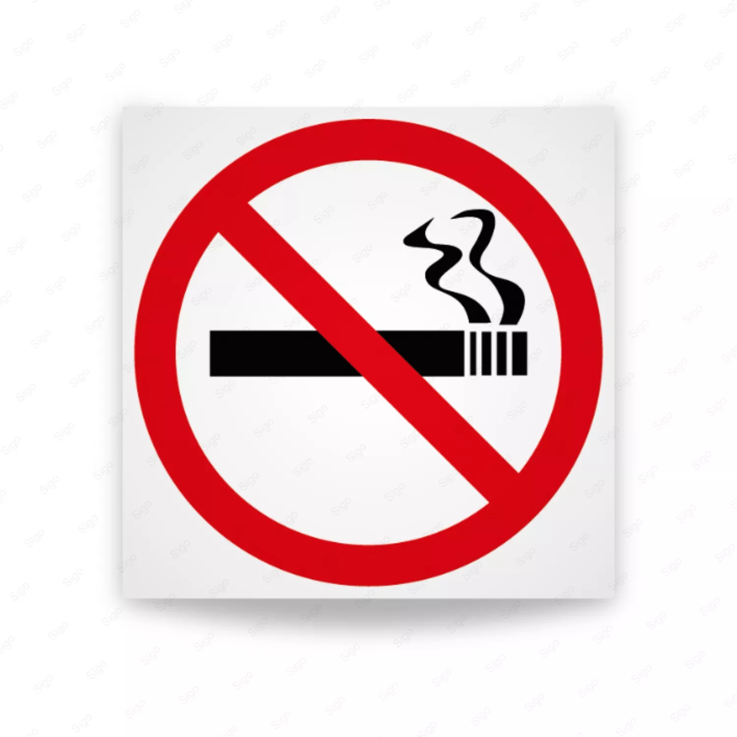 Rótulo Prohibición: No Fumar | SIGO