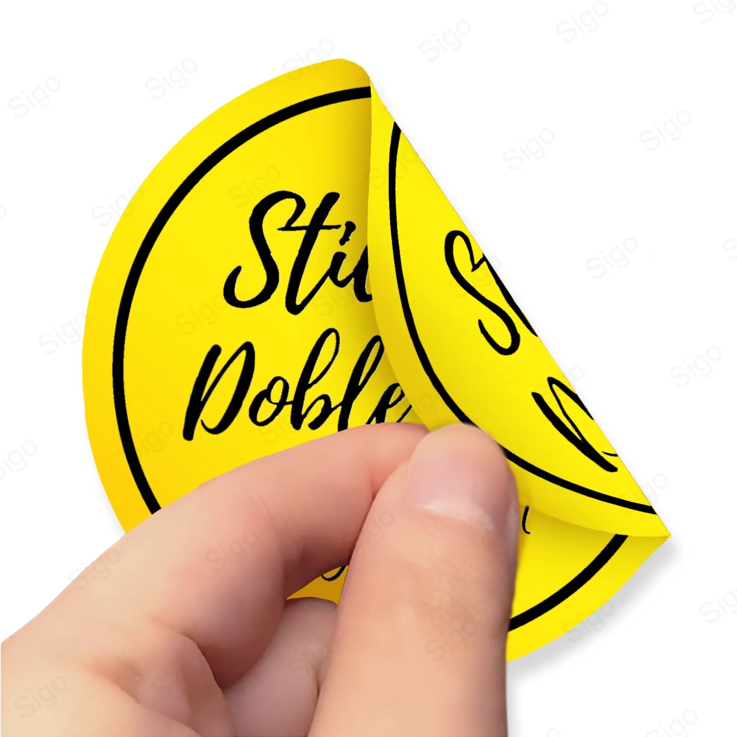 Calcomanías Doble Cara | Sigo