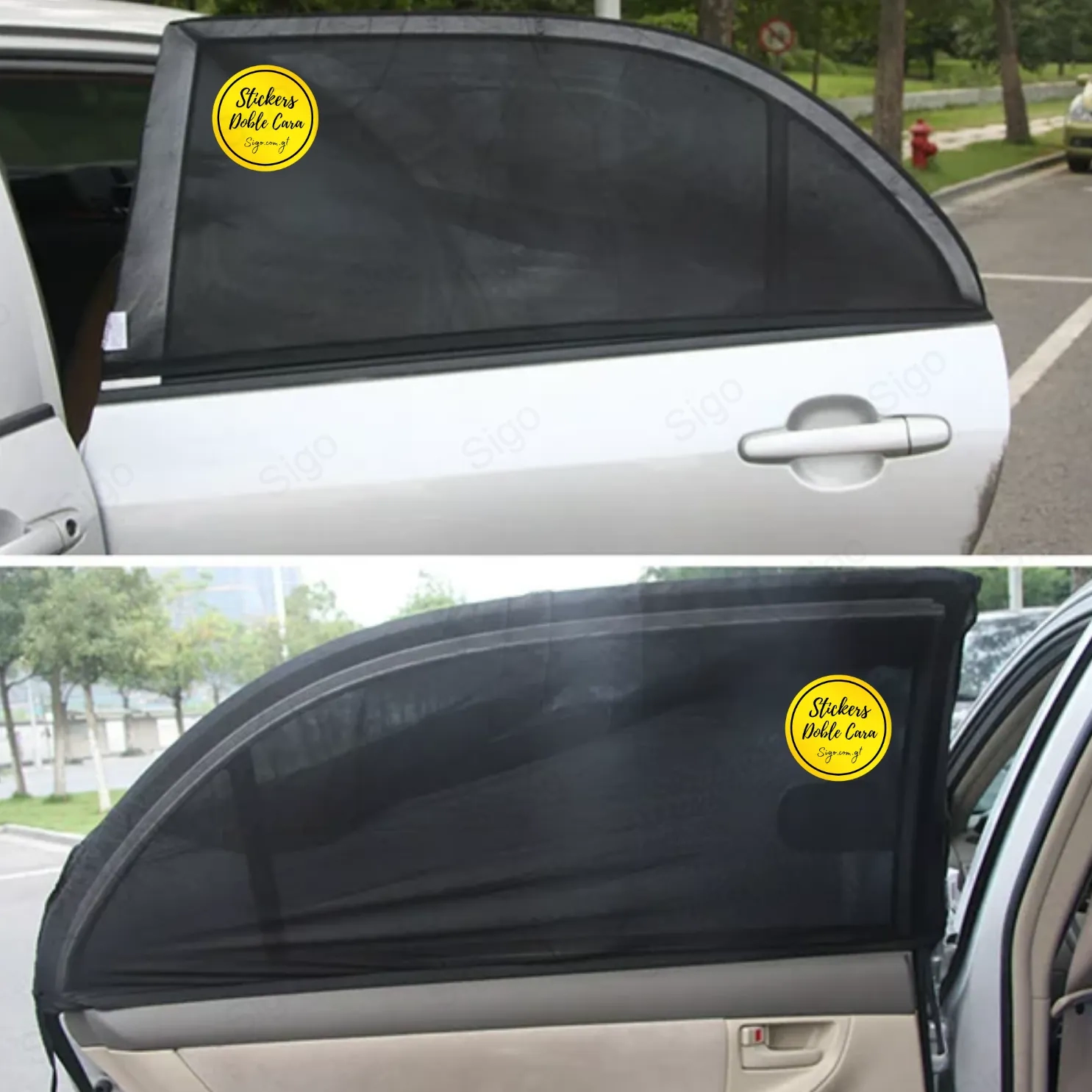 Calcomanías Doble Cara | Sigo