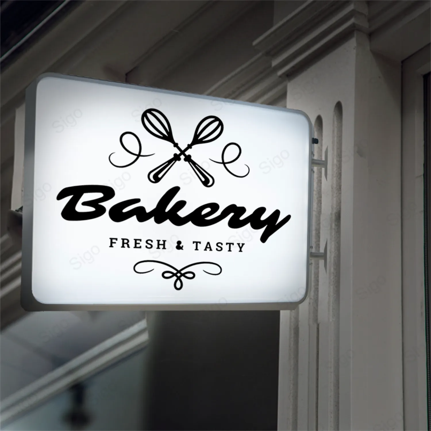 Caja de Luz Rectangular LED 12V | SIGO